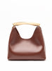 Boomerang Leather Russet - Handbags for Women - Elleme
